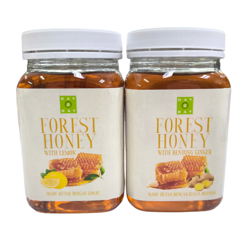 Day 2 Day Forest Honey Range 500g (with Bentong Ginger/ Lemon)/ Madu ...