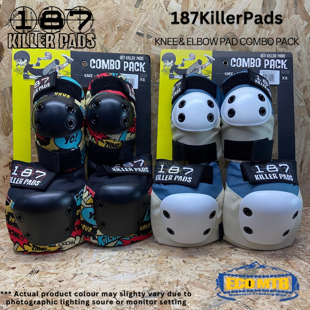 187 KILLER PAD KNEE & ELBOW PAD COMBO PACK | Shopee Philippines