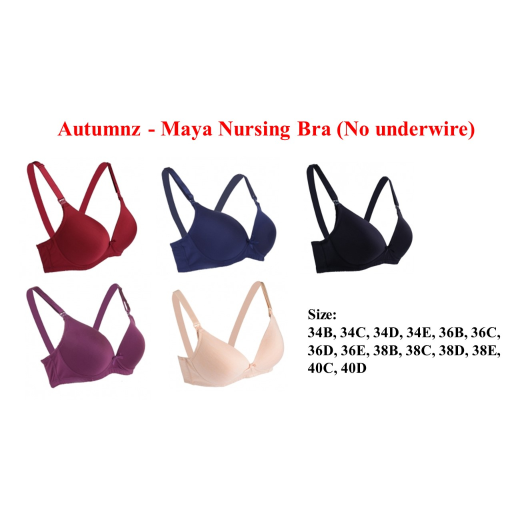 Autumnz - Maya Nursing Bra (No underwire) | Shopee Philippines