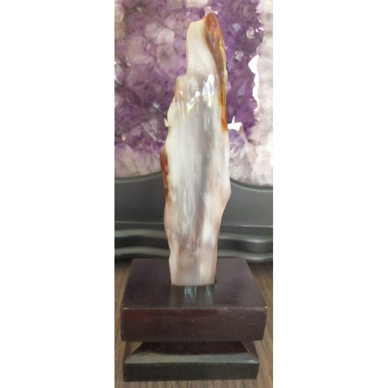 Ice Burmese Tree Jade, Weight 473gx Height 235mmx Width 92mm Bag Base ...