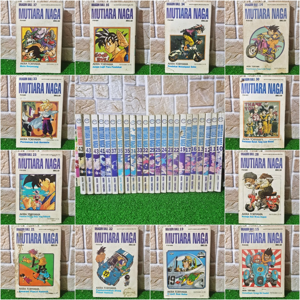 PRELOVED 』Komik "Mutiara Naga" (Comic House) Karya Akira Toriyama Manga Comic Jepun Dragon Ball ...