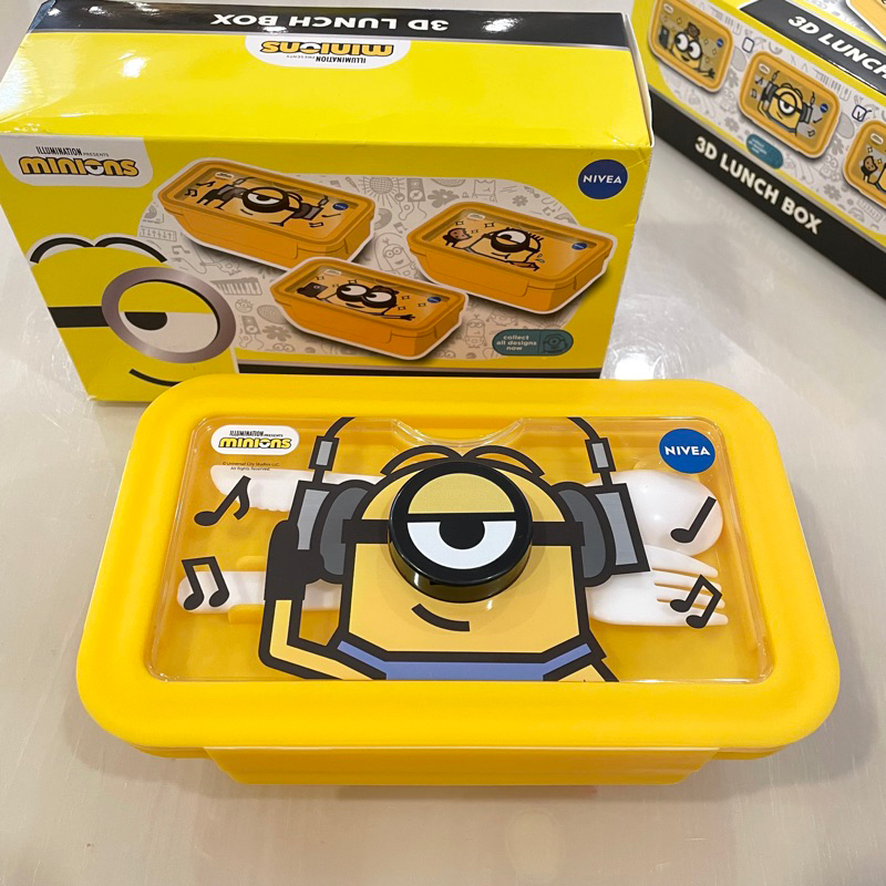 Minions 3D lunch box | Shopee Philippines
