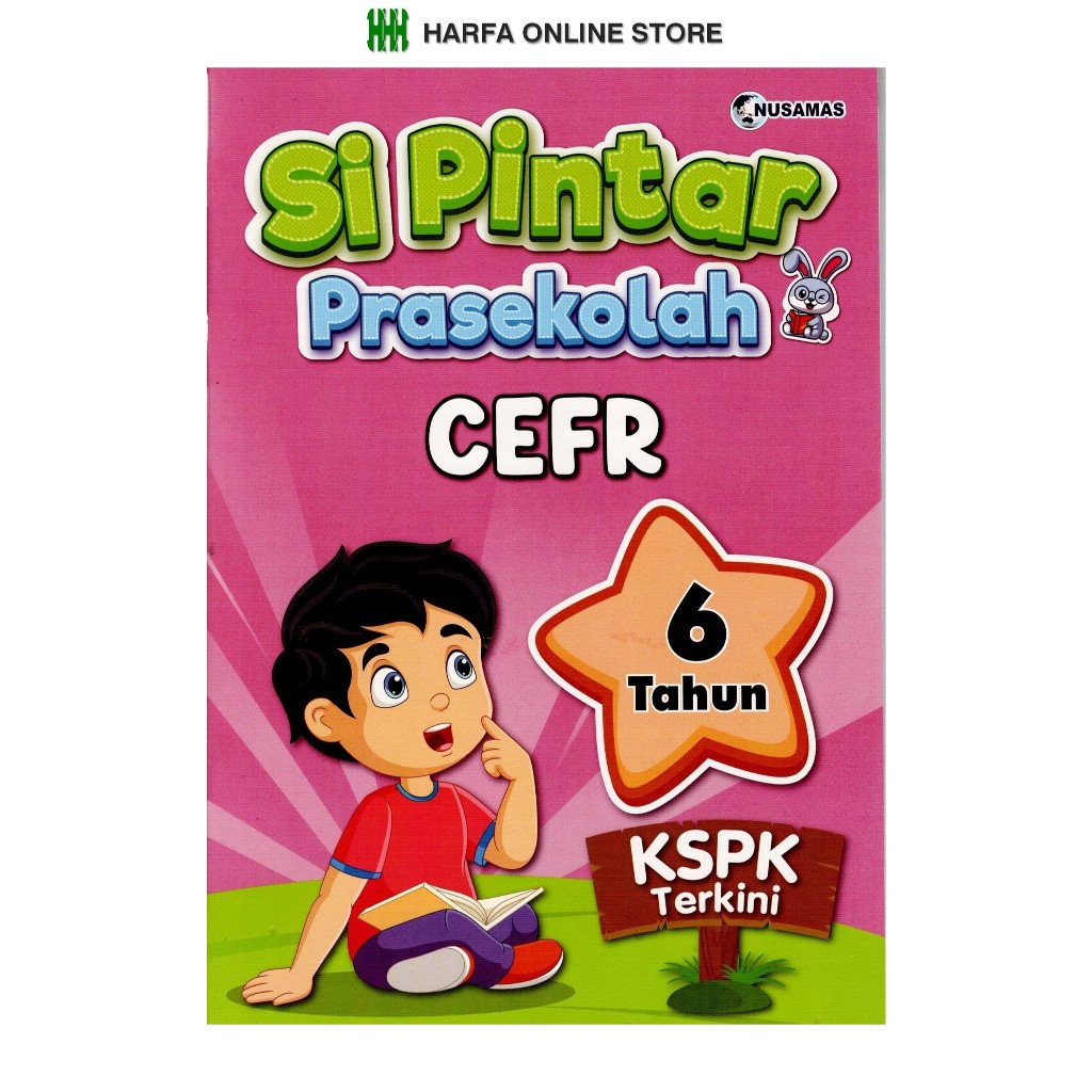 Children's Books: The Smart Preschool CEFR 6-year-old KSPK | Shopee ...