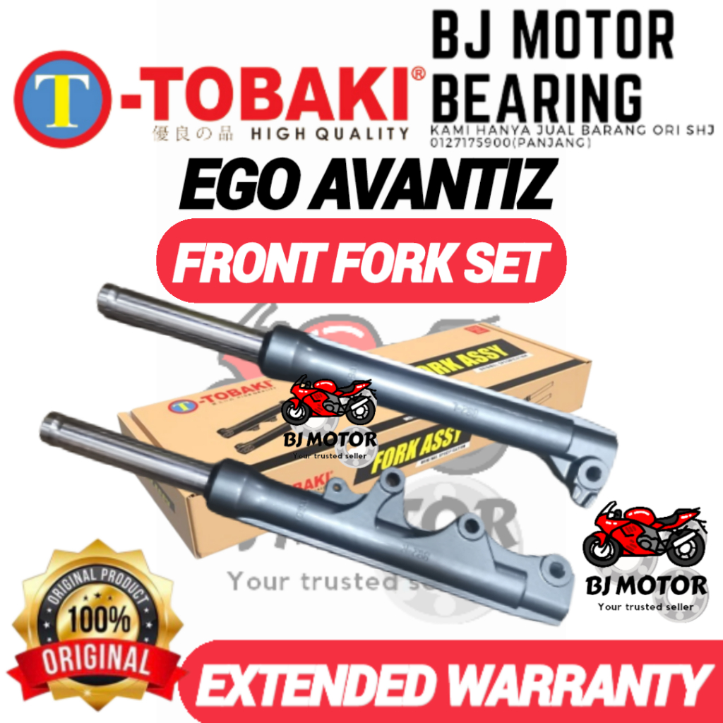 YAMAHA EGO AVANTIZ FORK ABSORBER DEPAN TOBAKI EGO AVANTIZ FRONT FROK SET EGOAVANTIZ FORK SET ...