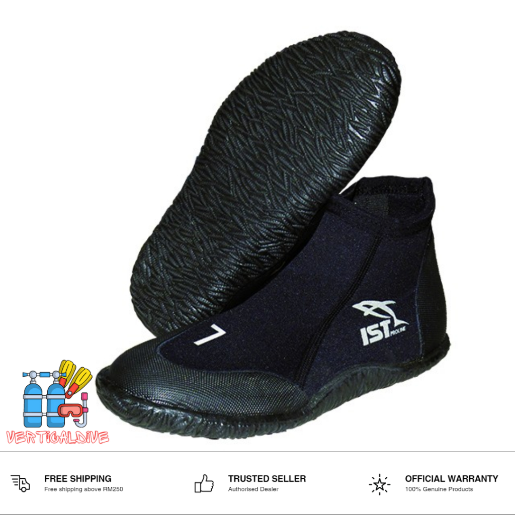 IST BT-0430 (Low-Cut Boot) FOR WATER SPORT RIVER FISHING SCUBA DIVING ...