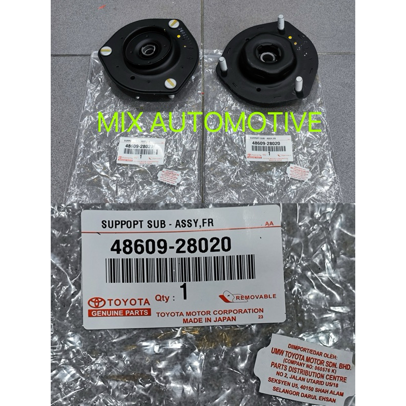 Toyota Estima ACR30 Harrier ACU30 Camry ACV30 Front Absorber Mounting (48609-28020) The Price Of ...