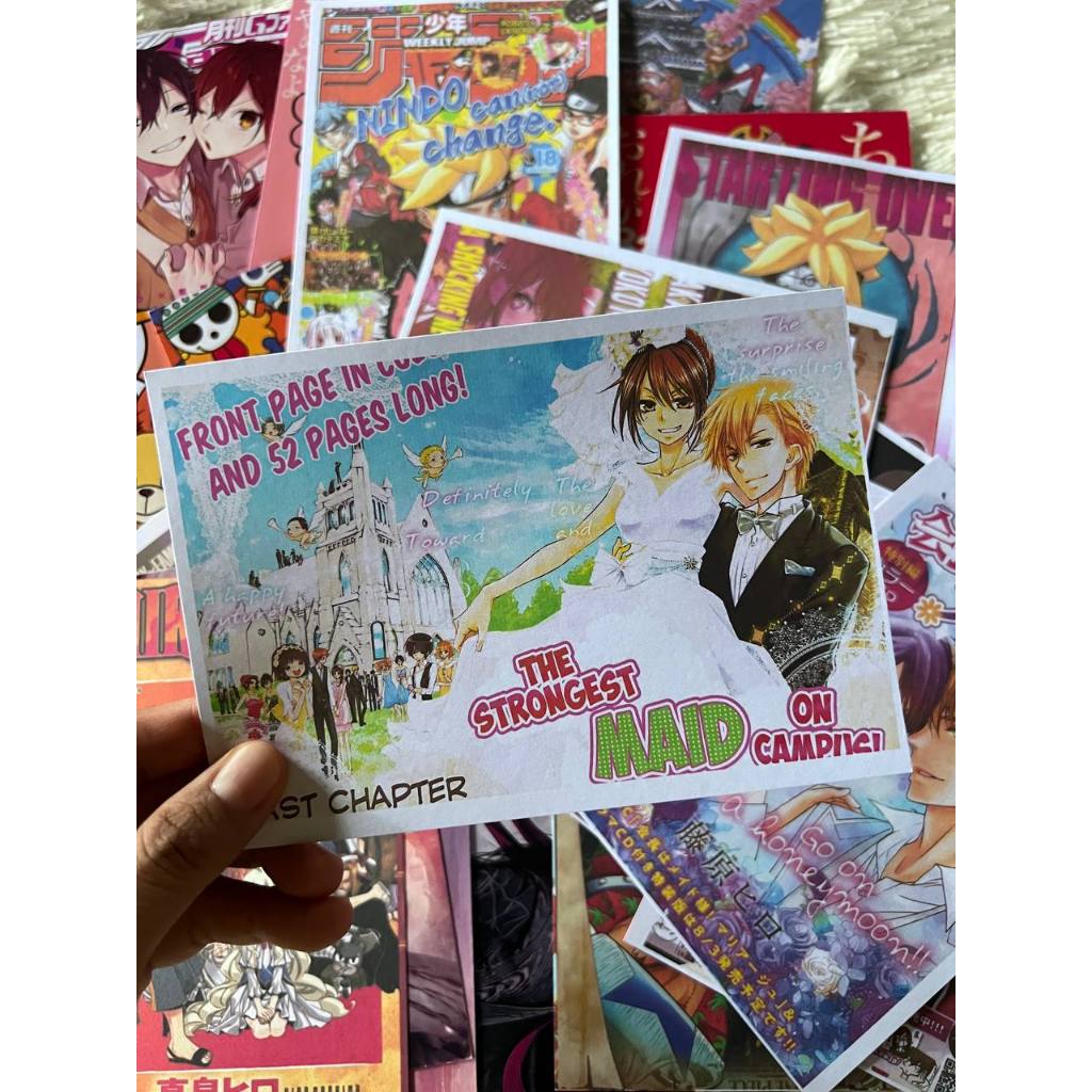 4R/A6 Mini Poster Anime & Manga Kaichou wa maid sama magazine shoujo ...