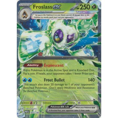Pokemon TCG - Froslass ex - 003/182 - Ultra | Shopee Philippines