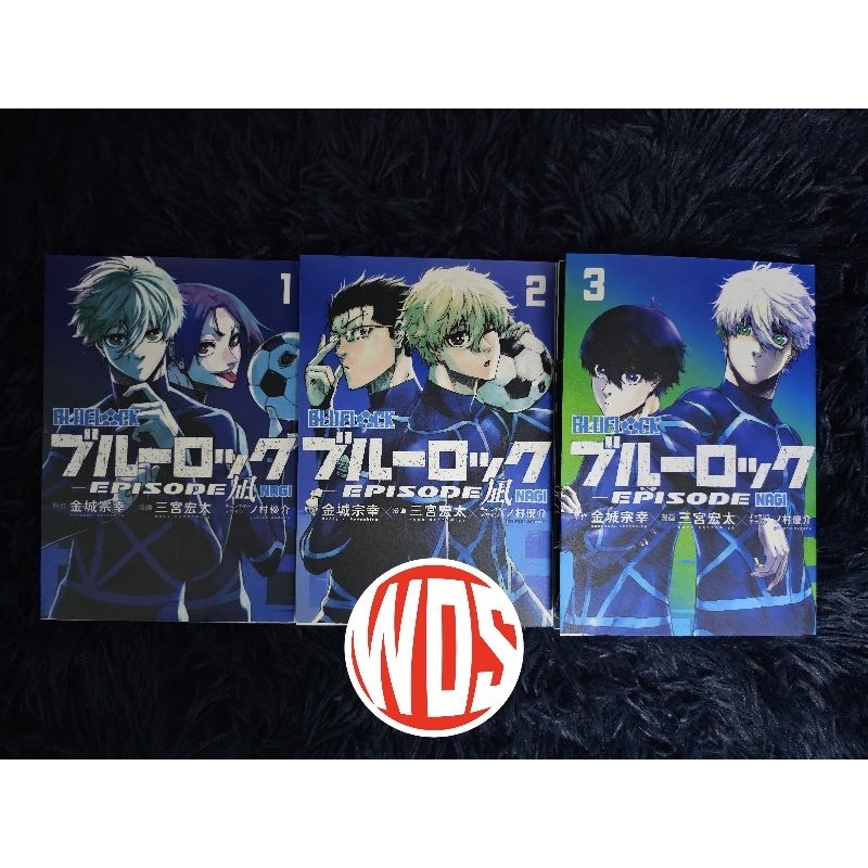 Manga : Blue Lock Episode Nagi volume 1-3 (English Version) | Shopee ...