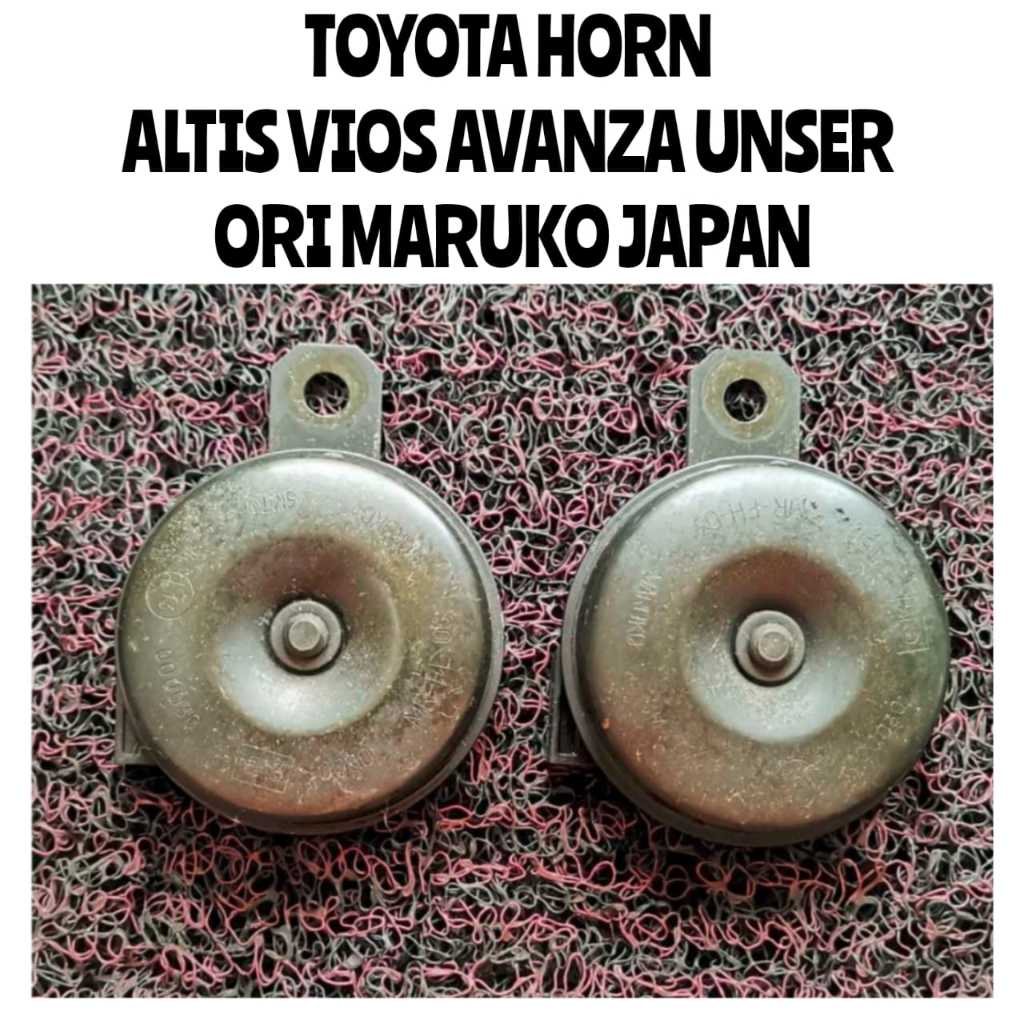 Horn / Hon Toyota Wish Estima Altis Innova Camry Vios Yaris Unser ...