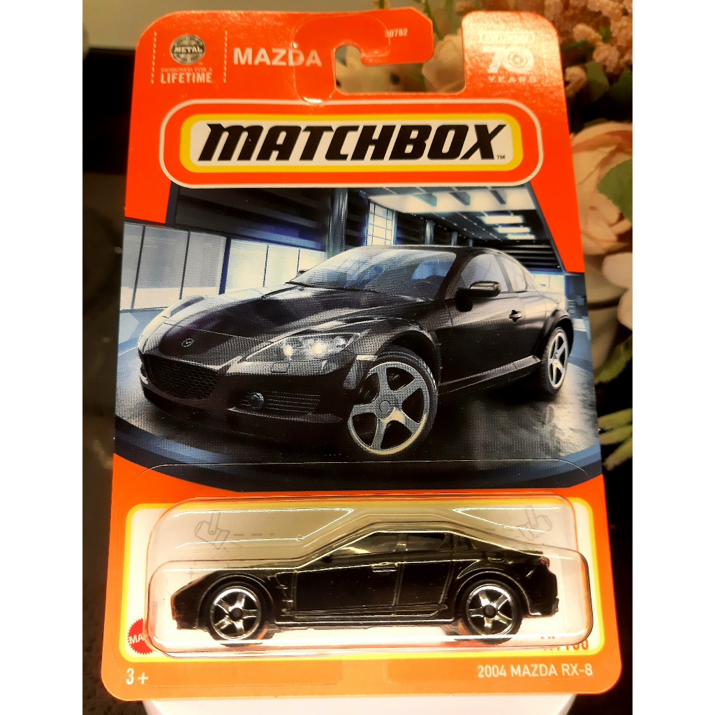 MATCHBOX - 2004 MAZDA RX-8 (2023, METALFLAKE BLACK) | Shopee Philippines