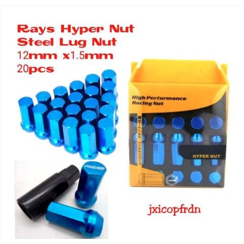 Rays High performance Racing Nut wheel tayar nut besi 20+1 | Shopee ...