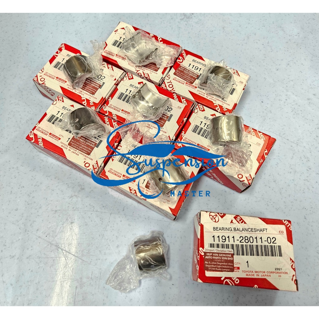 8 IN 1 SET-BALANCE SHAFT BEARING-TOYOTA CAMRY ACV30/ACV40 ESTIMA ACR30/ACR50 ALPHARD VELLFIRE ...