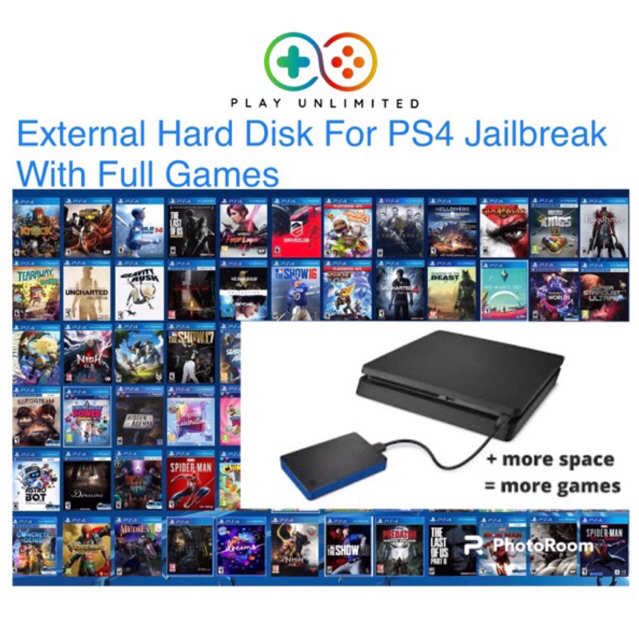 Hard Disk With Ps4 Game Full Memory / ps4 HDD | Shopee Philippines