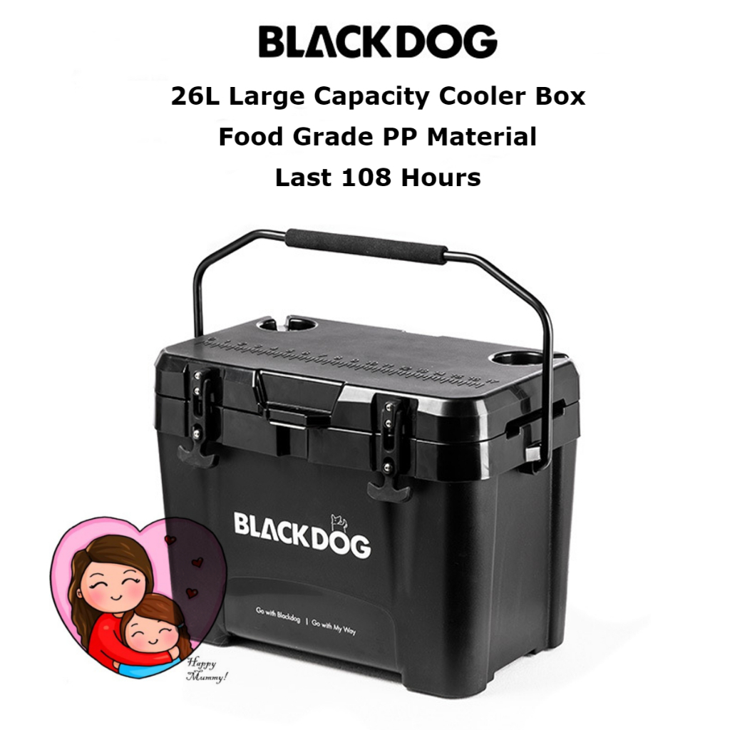 Blackdog 26L Portable Cooler Box Ice Box Insulation Box Food Storage ...
