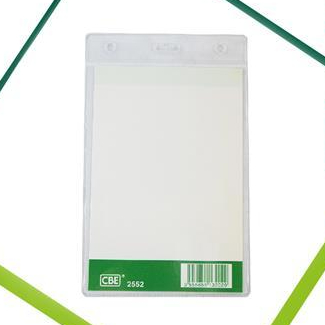 CBE 2552 VERTICAL PVC NAME BADGE WITHOUT CLIP | Shopee Philippines