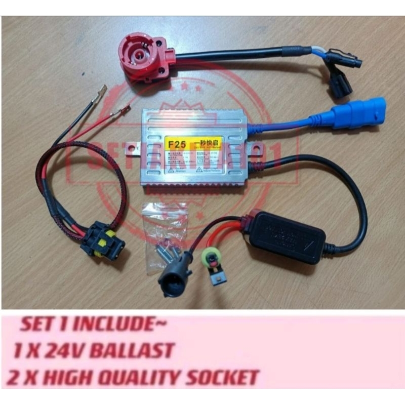 NISSAN HINO LORRY LORI TRUCK HID 24V/55W BALLAST 24V WITH SOCKET WITH ...