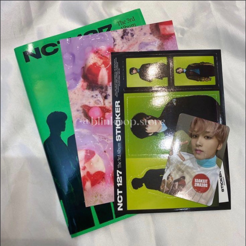 NCT127 The 3rd Album STICKER sticker version UNSEALED sticker album nct ...