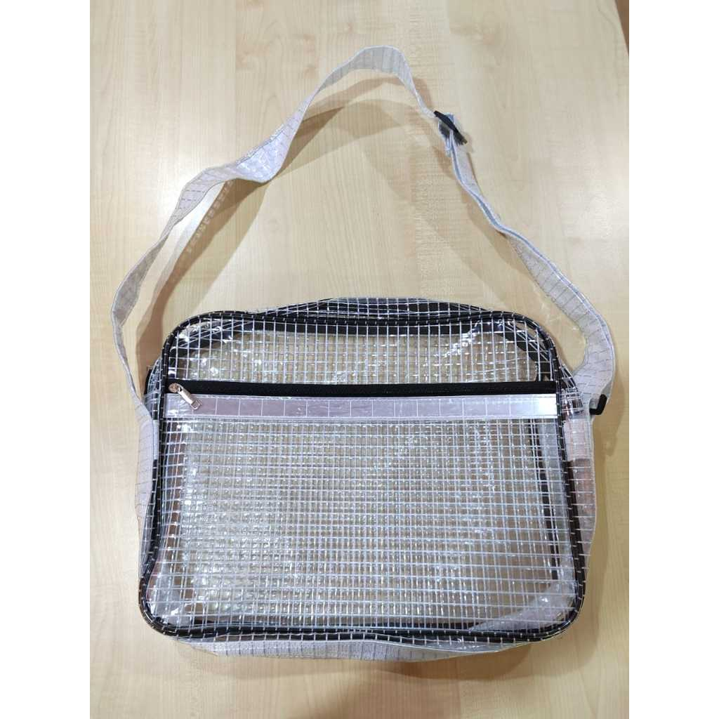 ESD Transparent Bag PVC Dust Free Cleanroom Anti-static Grid Reflection ...