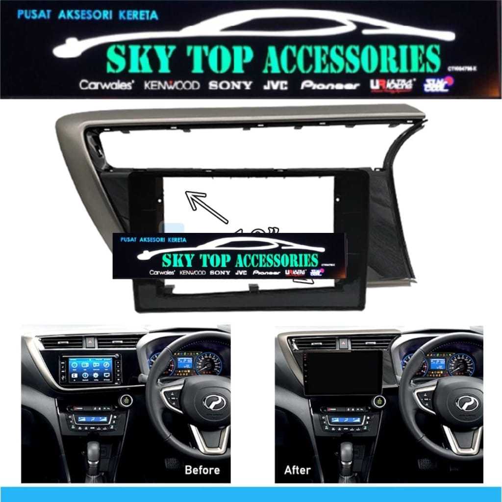Android Player Casing10" Perodua Myvi 2018-2024(with Socket) | Shopee ...