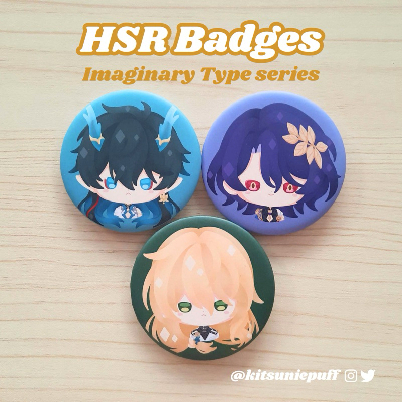 Honkai Star Rail HSR Button Badges - IMAGINARY TYPE series | Shopee ...