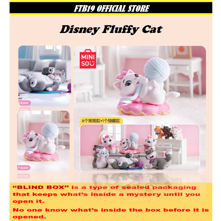 Miniso DISNEY FLUFFY CAT SERIES BLINDBOX MINISNEY FLUFFY CAT SERIES ...