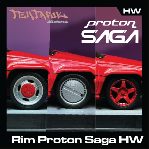 Proton Saga Hot Wheels Resin Rims size 10 | Shopee Philippines