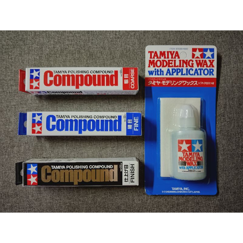 Pengilat Tamiya 22ml & Lilin Tamiya Polishing Compound 22ml | Shopee ...