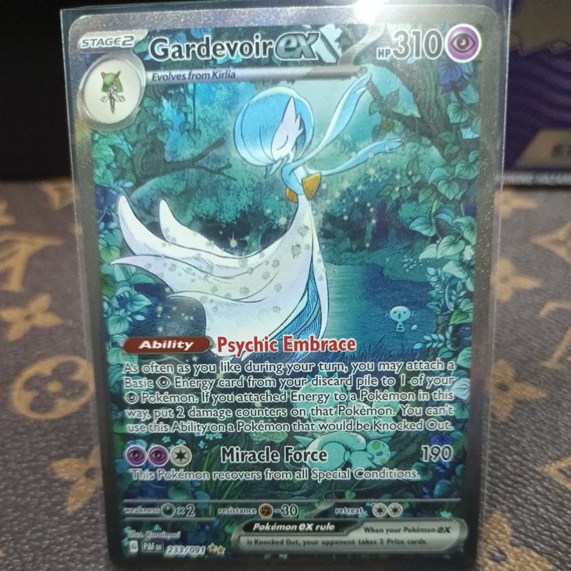 Gardevoir ex - 233/091 Special Illustration SIR (Paldean Fates) Pokemon ...