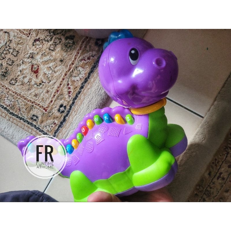 [PRELOVED] Leapfrog lettersaurus infant, toddlers, preschool | Shopee ...