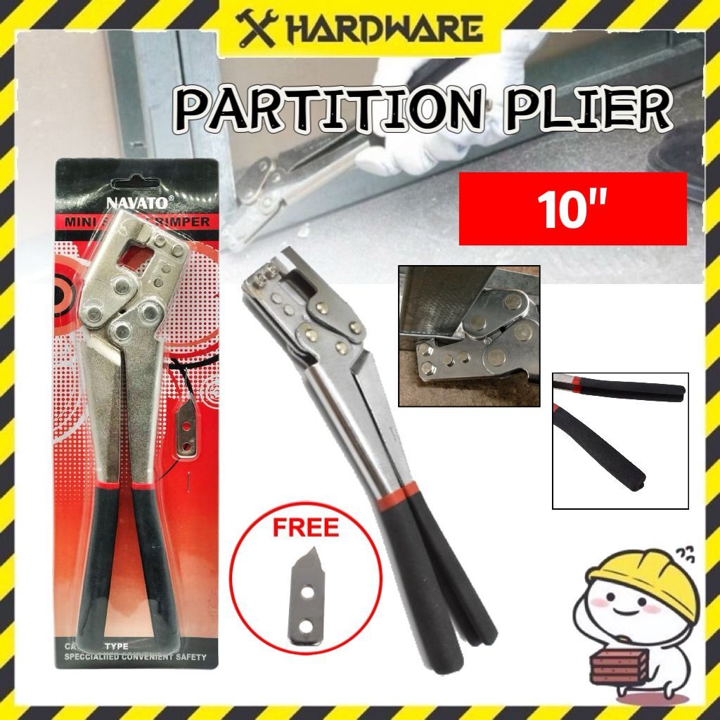 10"PARTITION PLIER/MINI STUD CRIMPER/ STUD CRIMPER PLIERS/PARTITION ...