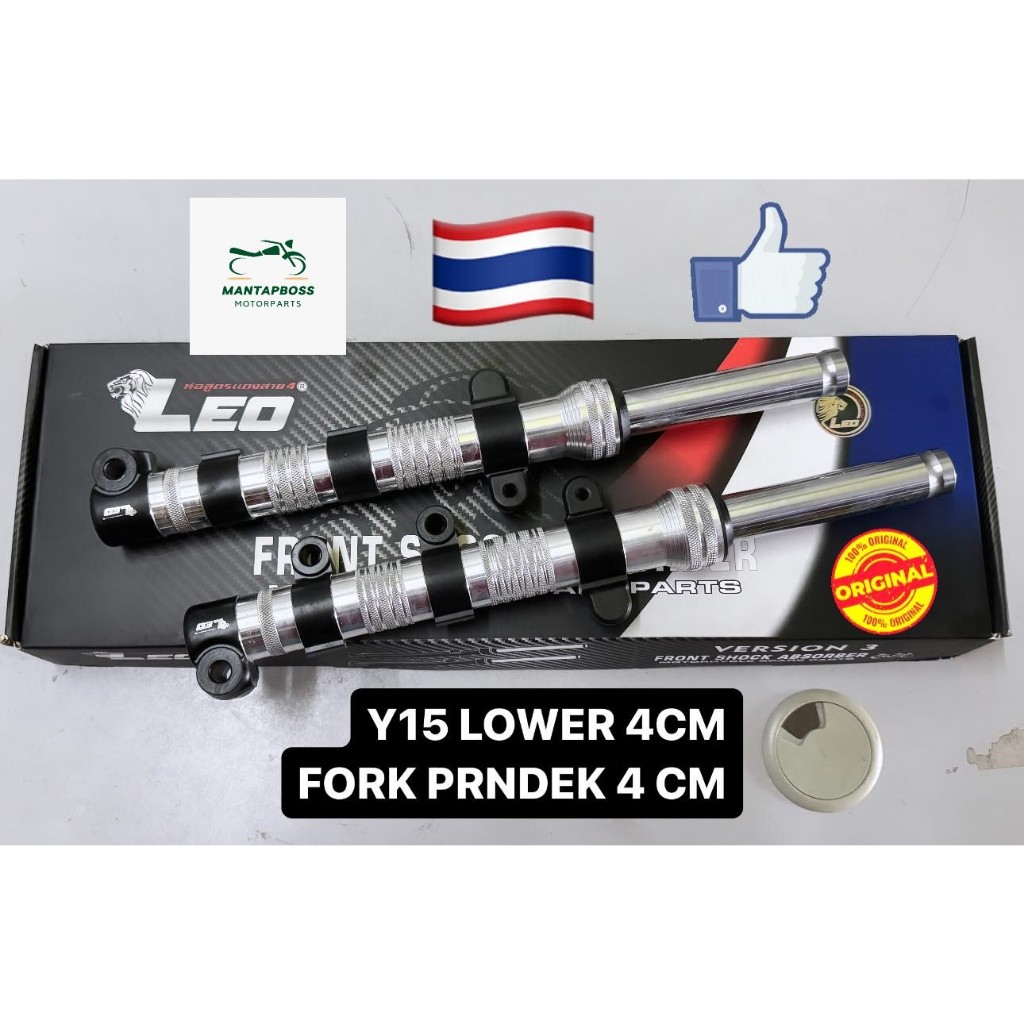 LEO FRONT FORK CNC VERSION 3 Y15ZR /Y16ZR /LC135 5S /RS150 /SRL115FI ...