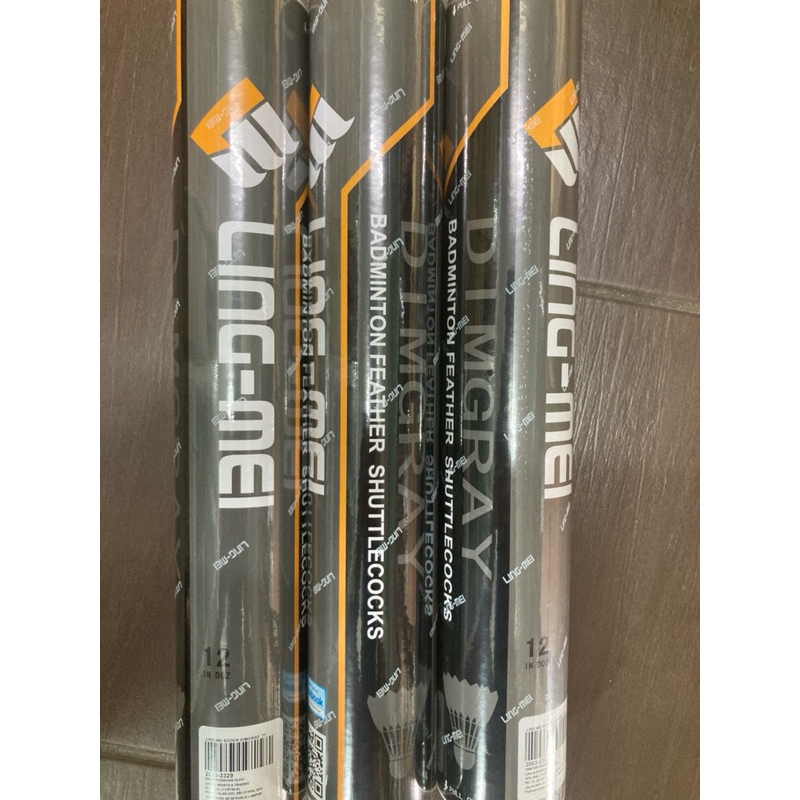 Ling Mei badminton shuttlecock Dimgray | Shopee Philippines