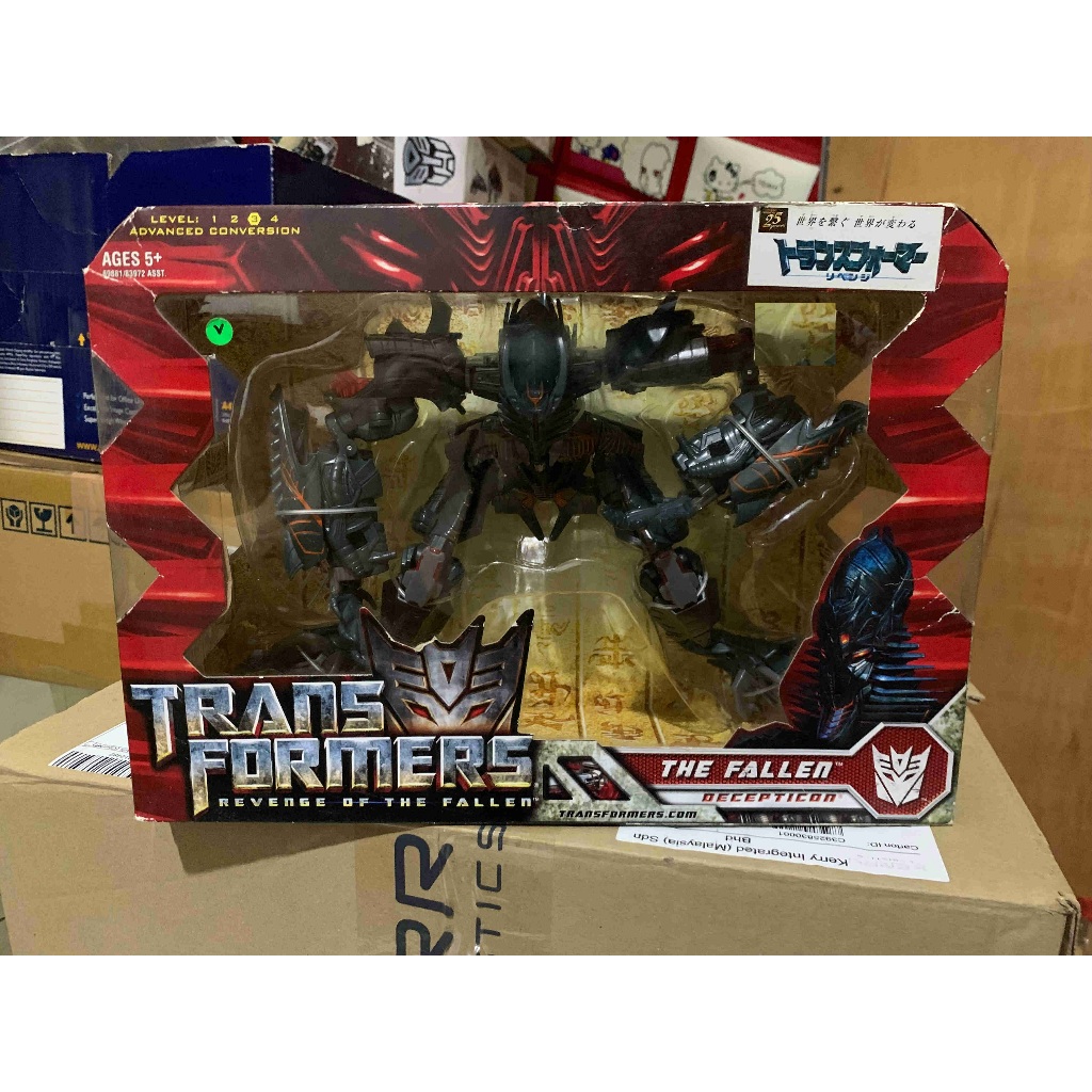 Hasbro Transformers ROTF Movie Voyager The Fallen NEW | Shopee Philippines