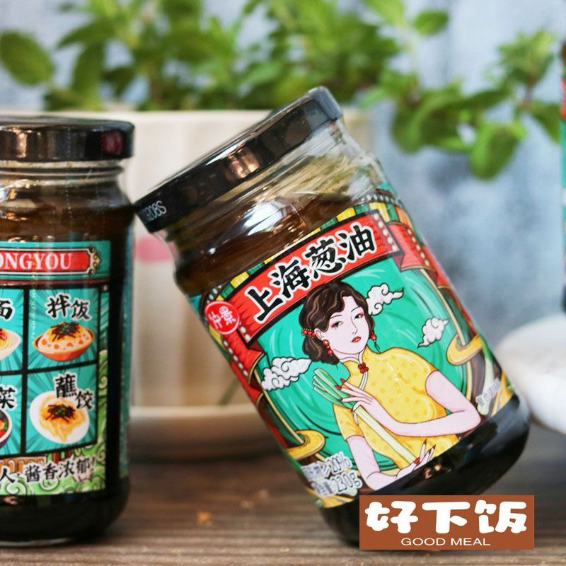 Zhongjing Shanghai Scallion Oil Sauce Mixed Noodle Sauce Bibimbap ...