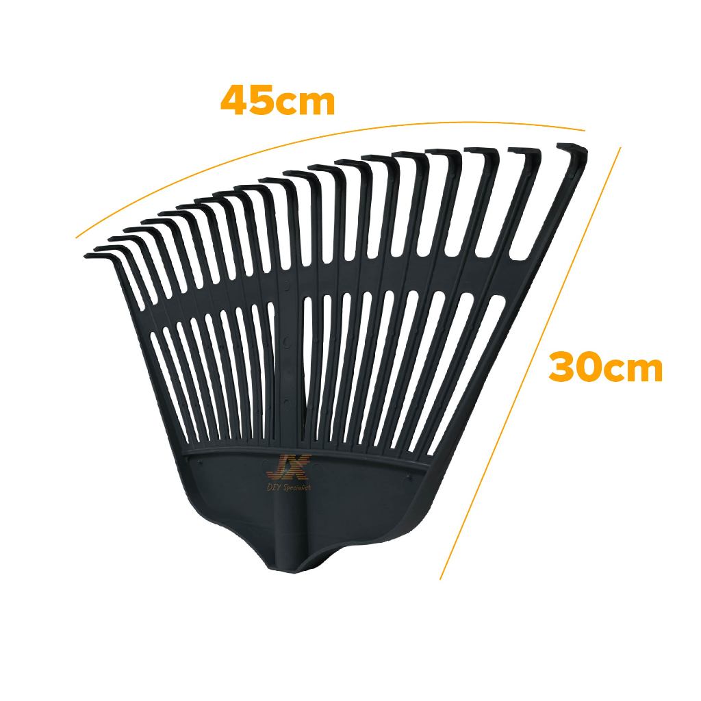 Plastic Rake Head Plastic Crawler Oil Palm Garden Lawn Rake Leaf ...