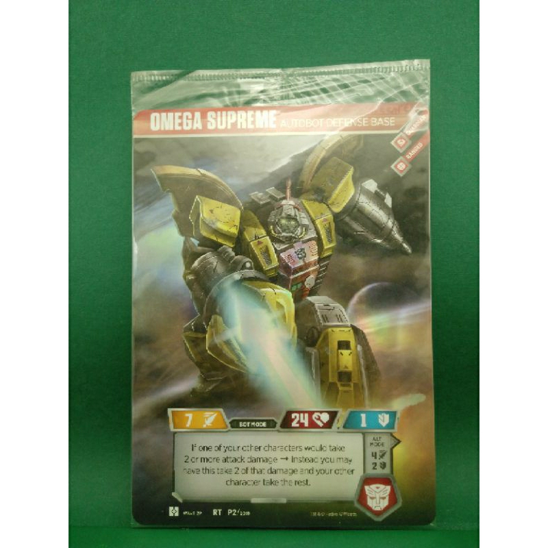 Biocard for Transformers Siege Titan Class Supreme | Shopee Philippines