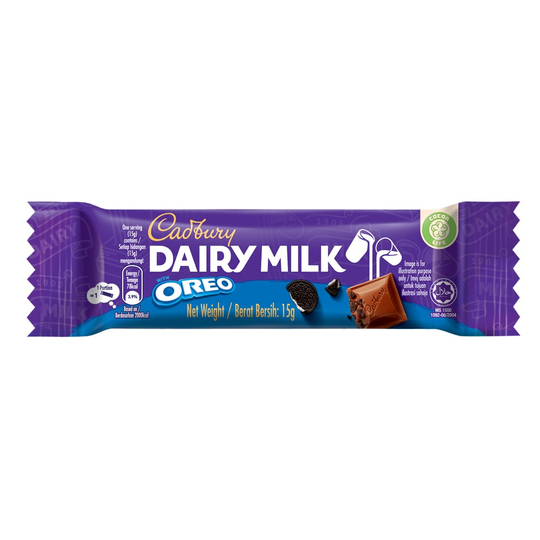 CADBURY Daily Milk Bar Oreo 15G 38G 95G | Shopee Philippines