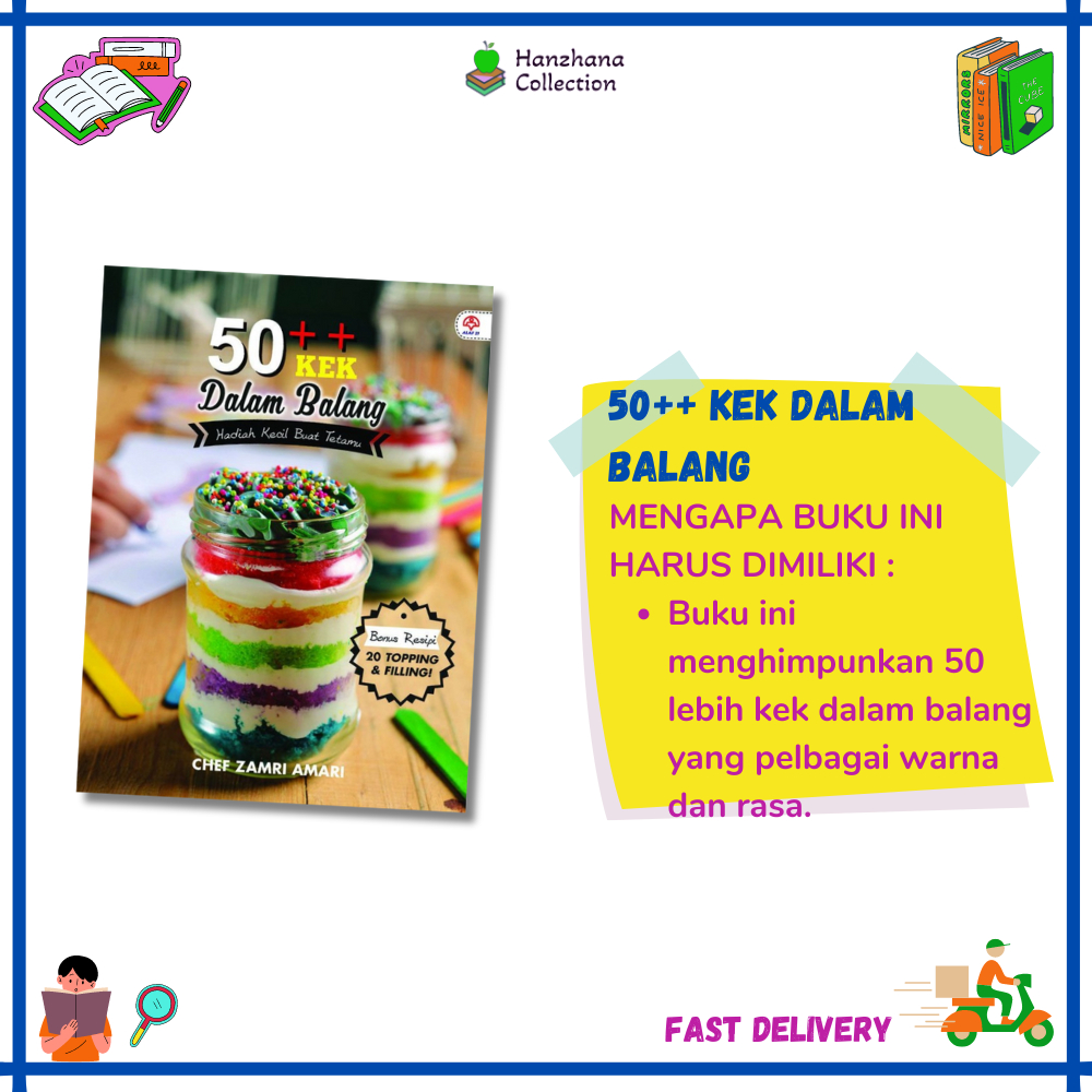50++ Cake Receipt Book In Balang by Chef Zamri Amari | Shopee Philippines