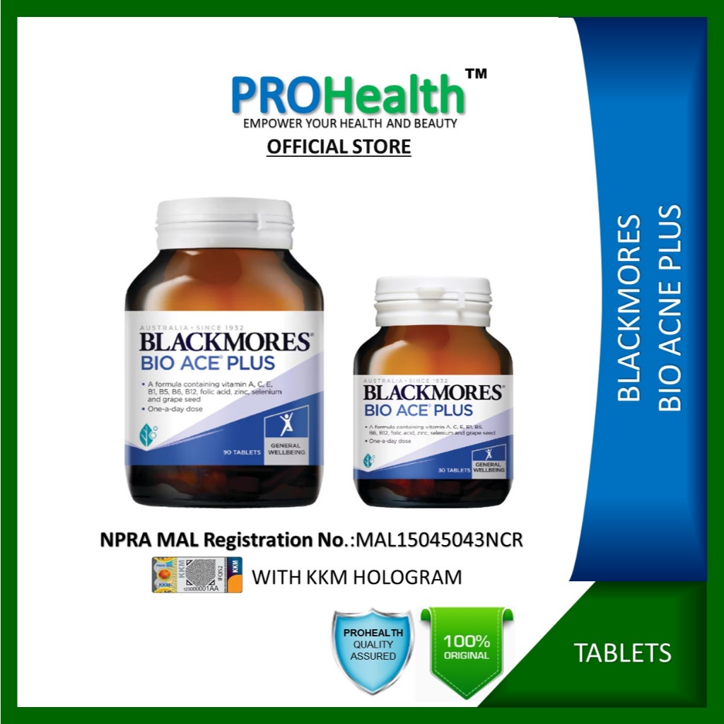 BLACKMORES Bio Ace Plus Tablets | Shopee Philippines