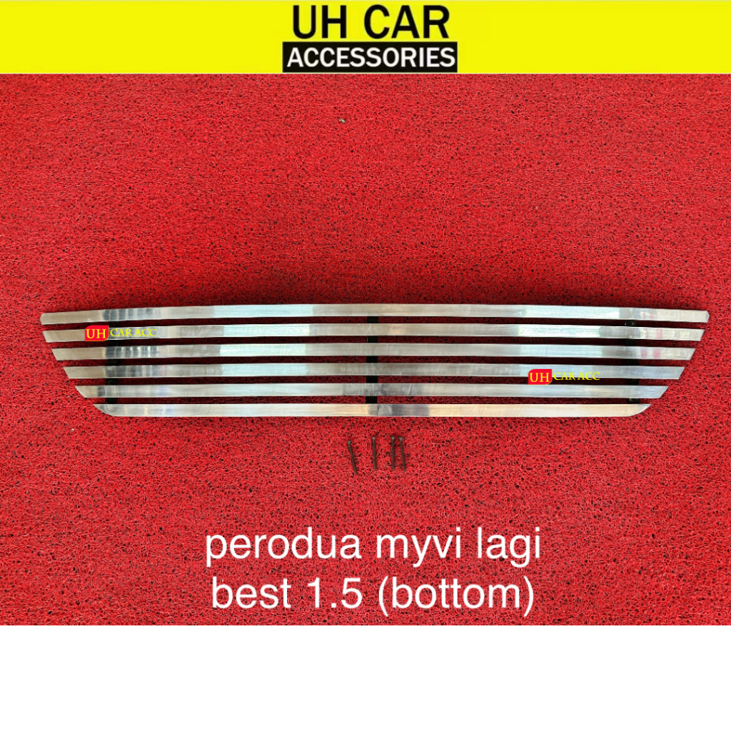 PERODUA MYVI LAGI BEST 1.5 ALUMINIUM GRILL (BOTTOM) | Shopee Philippines