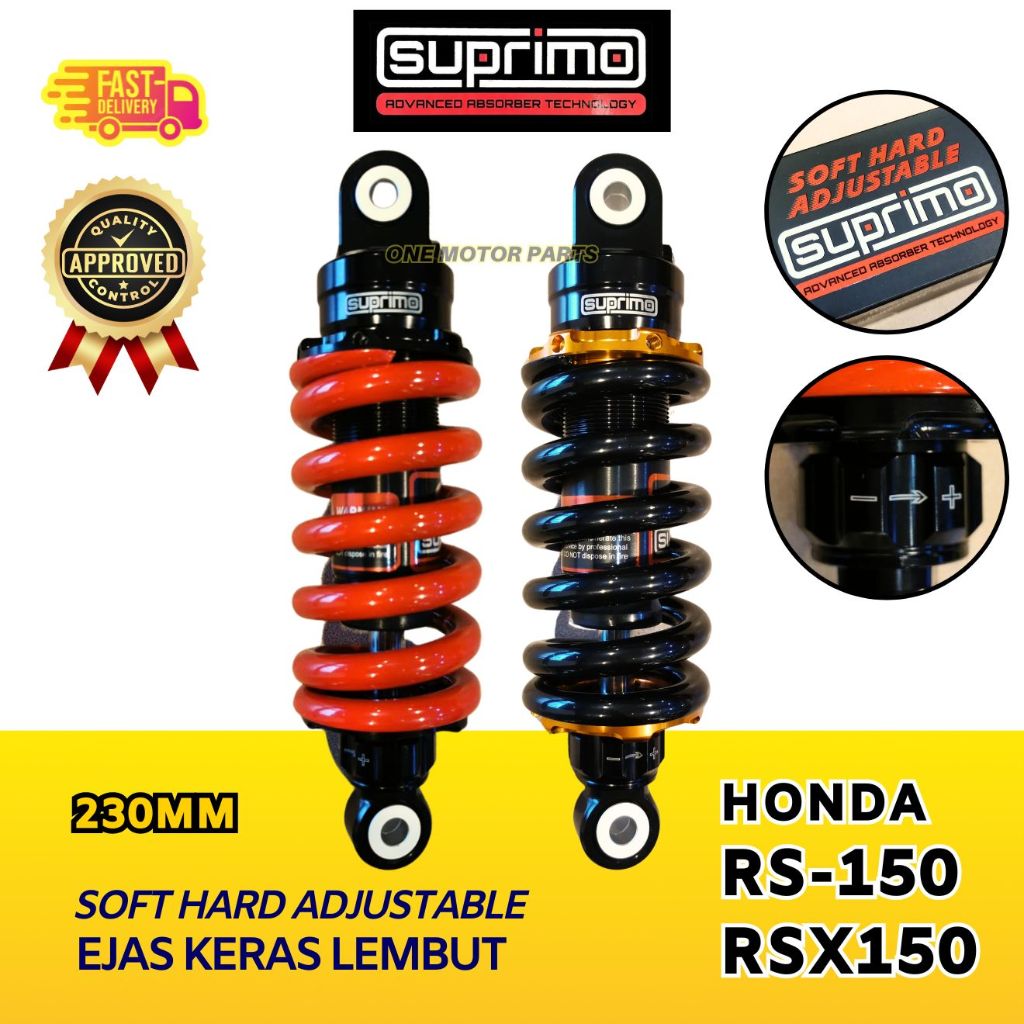 Honda Shock Absorber Suprimo Monoshock RS150 RSX150 Motor Advance ...