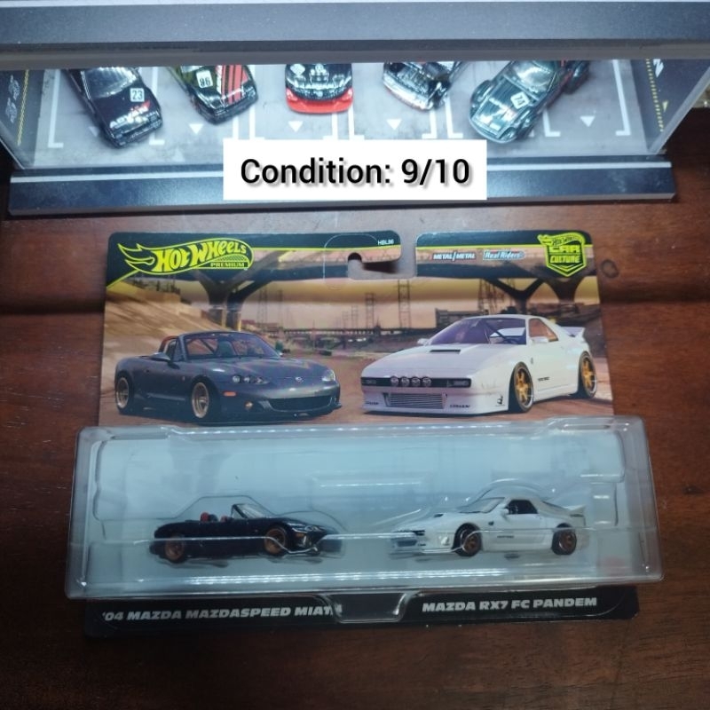 Hot Wheels Twin Pack Mazda MazdaSpeed Miata RX7 FC | Shopee Philippines