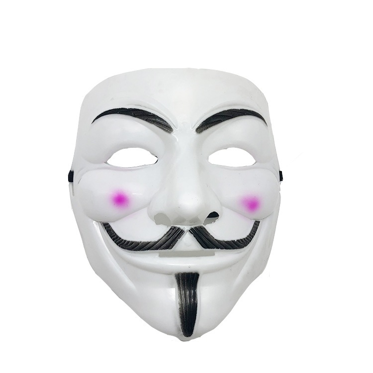 Halloween Mask Vendetta Mask Anonymous Mask Hacker Mask Guy Fawkes Mask ...