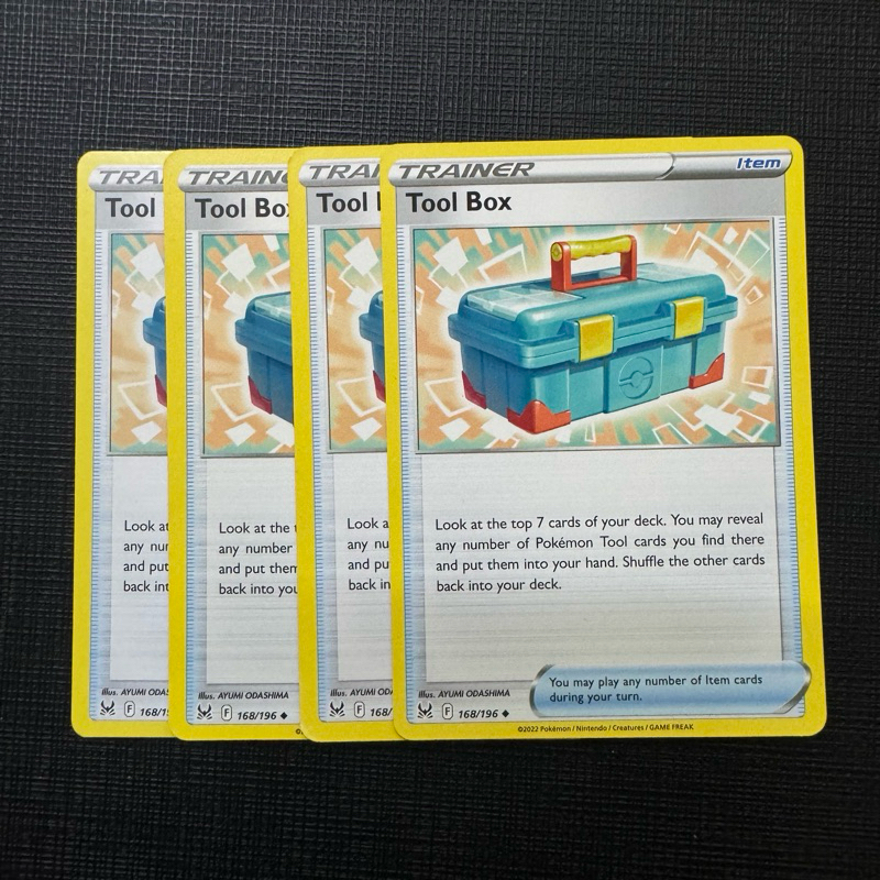 Tool Box Playable Trainer Card - PTCG Pokemon Card | Shopee Philippines