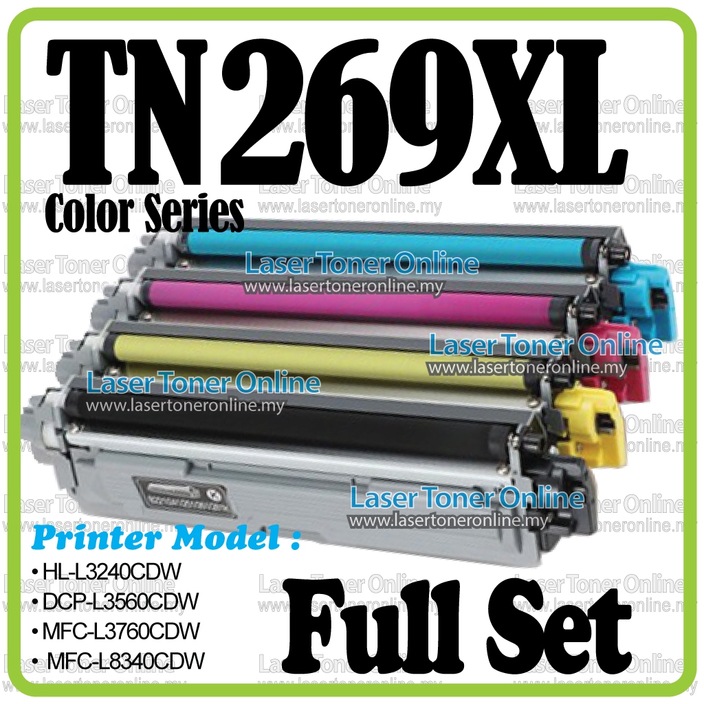 Compatible to Brothe* TN269XL TN269 TN-269XL TN-269 HL L3240cdw DcP ...