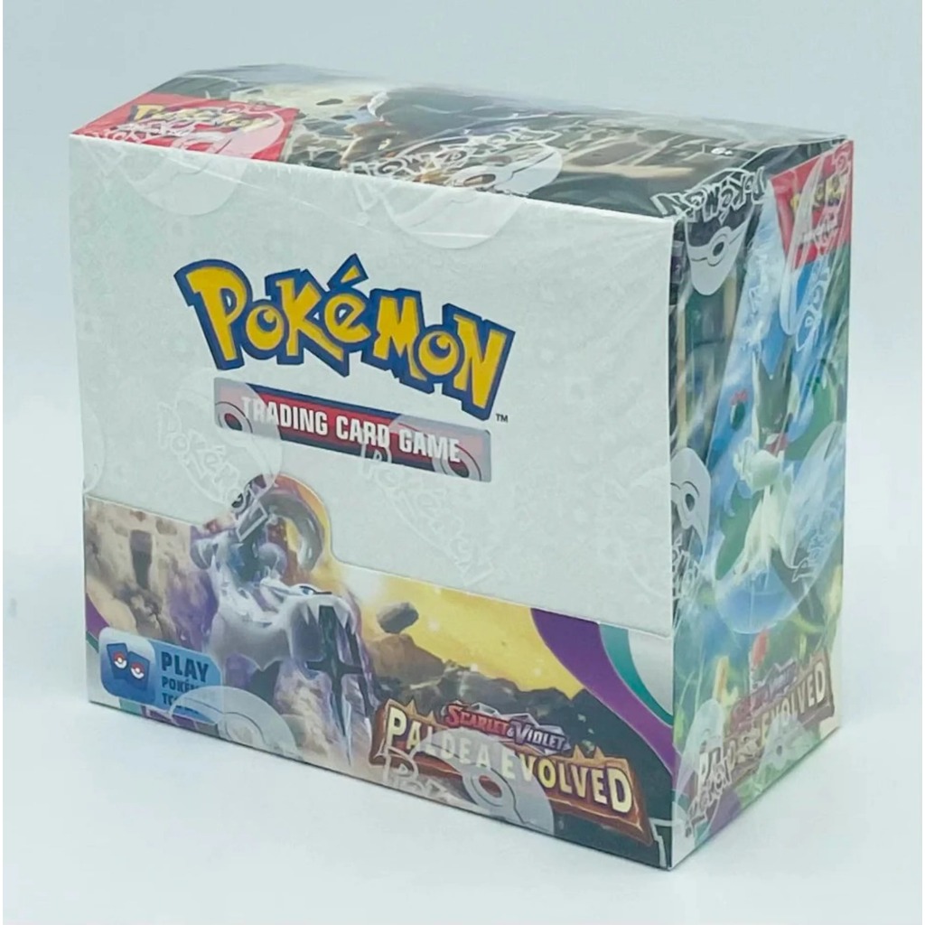 TCG POKEMON CARD SV02-POKEMON BOOSTER BOX PALDEA EVOLVED ENG (FACTORY ...