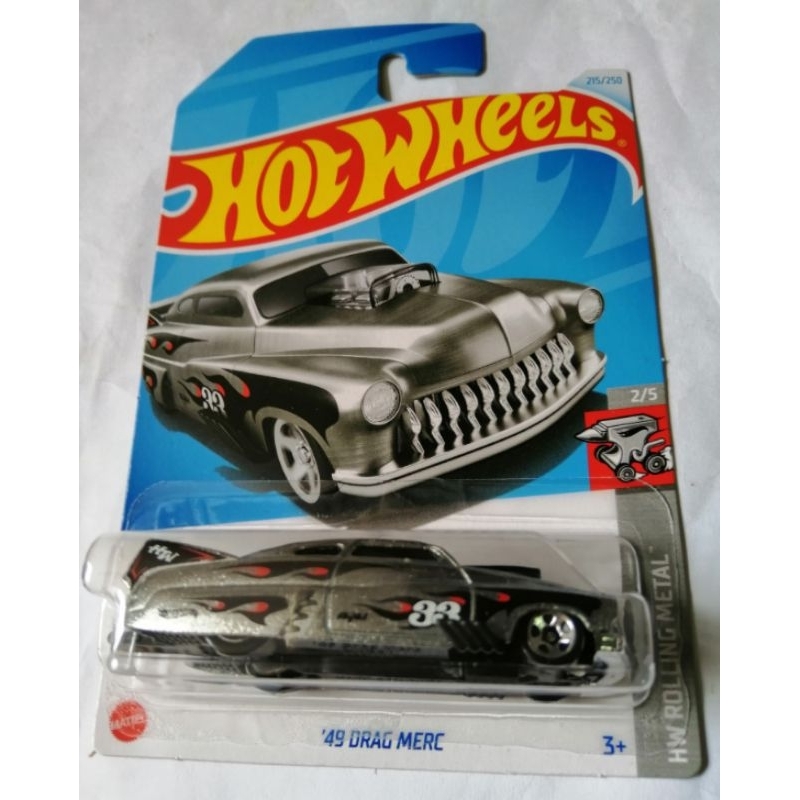 Hotwheels 49 Drag Merc Silver Case M 2024 | Shopee Philippines