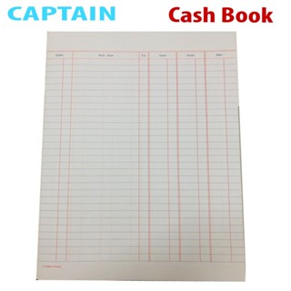 Captain Journal/Ledger/Cash Book 36pages, Jernal Book/Lejar/Cash 36 ...
