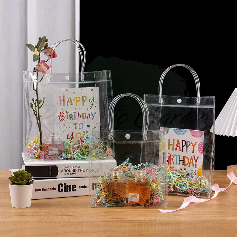 PVC/ Plastic Transparent Bag/ Transparent Tote handbag Clear bag ...